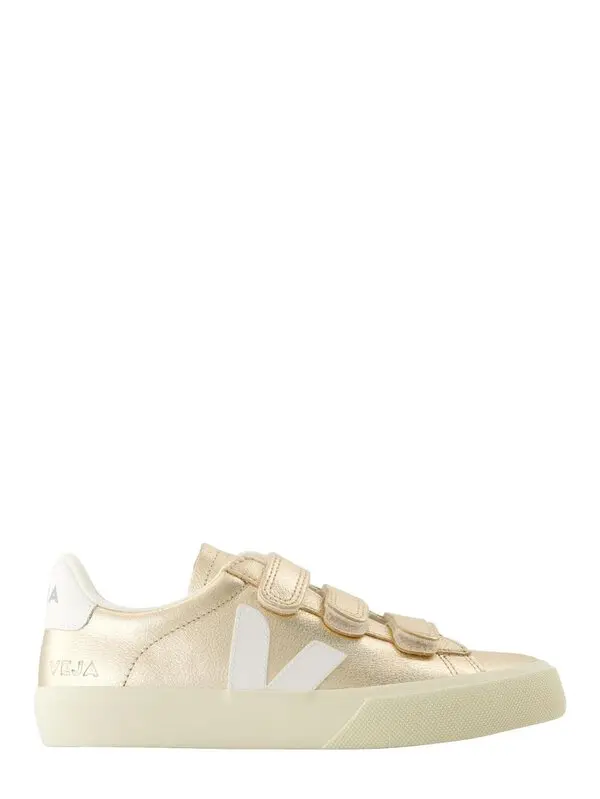 VEJA Recife Logo Sneakers - Gold