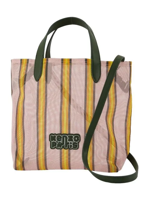 Kenzo Small Synthetic Tote Bag - Pink