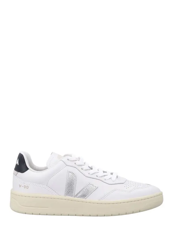 VEJA Low Top Sneakers - White_silver_black
