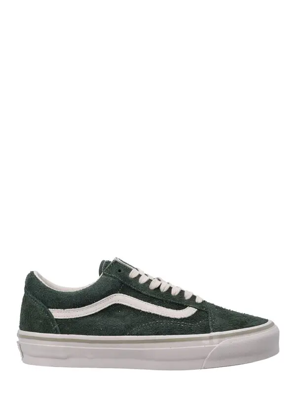 VANS Lace Up Sneakers - Shag Suede Kelp