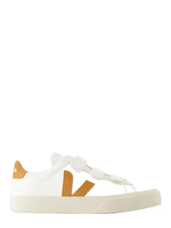 VEJA Recife Logo Leather Sneakers - White