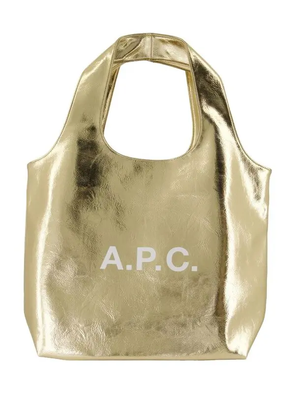 A.p.c. Ninon Shopper Bag - Gold