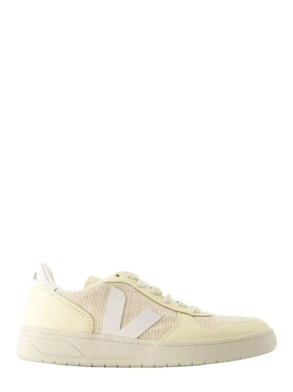 VEJA V-10 Mesh Sneakers - Yellow