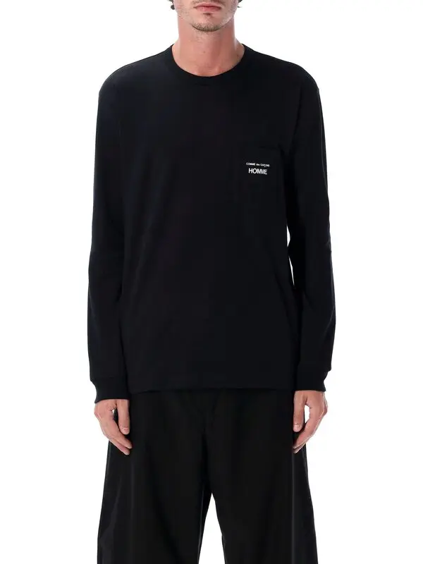 Comme Des Garçons T Shirts And Polos - Black