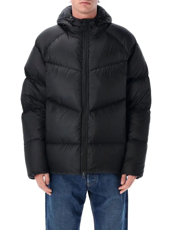 Pyrenex Helium Down Jacket With Hood - Black