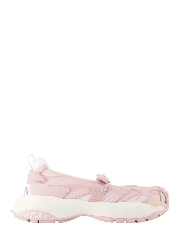 Versace Mary Jane Sneakers - Pink