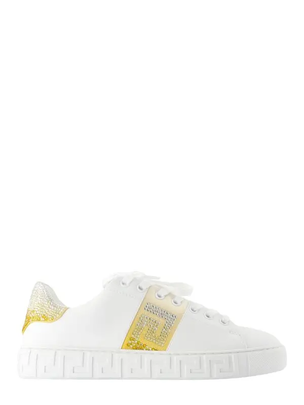 Versace Low Top Sneakers - White