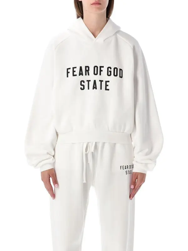 Fear Of God Modern Fit Hoodie - White