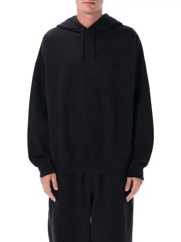 Y3 Brushed Terry Ft Hoodie - Black