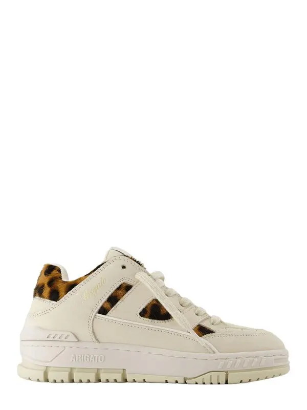 Axel Arigato Area Lo Leather Sneakers - Beige