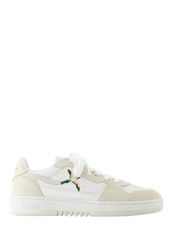 Axel Arigato Dice Lo Bee Bird Leather Sneakers - White
