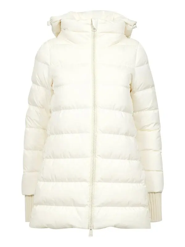 Herno Coat With Goose Down Filling - White