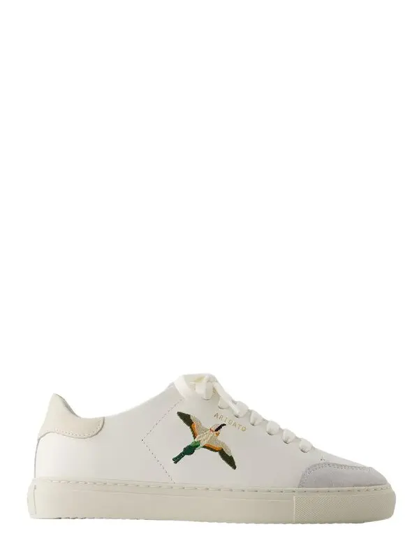 Axel Arigato Clean 90 Bee Bird Leather Sneakers - White
