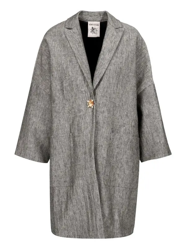 SEMICOUTURE Oversized Coat - Chanel