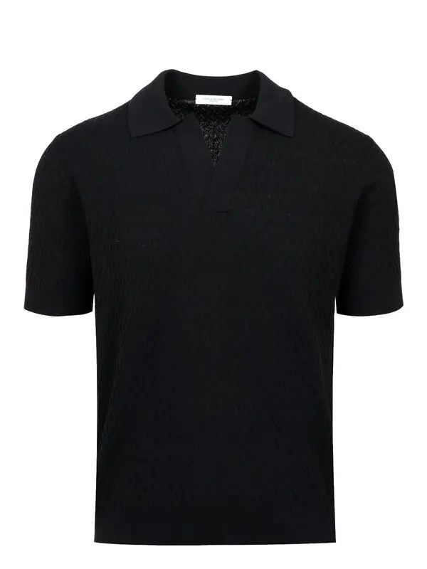 PAOLO PECORA T Shirts And Polos - Black