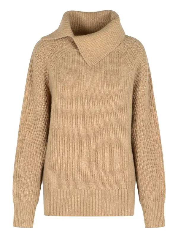 Loulou De Saison Cecil Cashmere Sweater - Beige