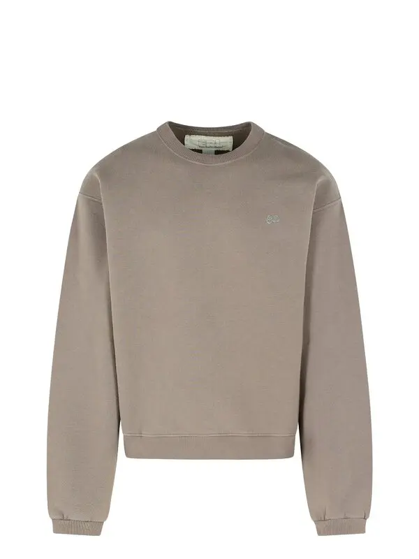 ERL Cotton Sweatshirt - Beige
