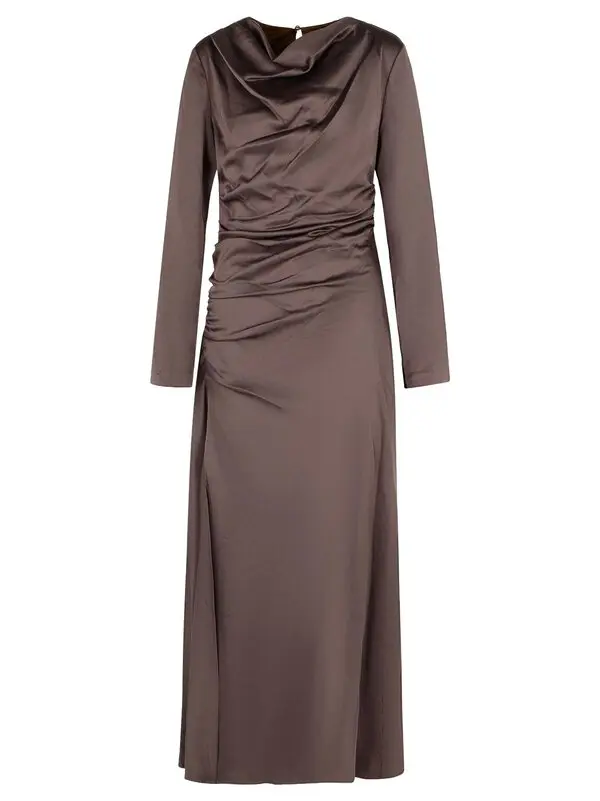 Simkhai Odessa Acetate Blend Dress - Brown