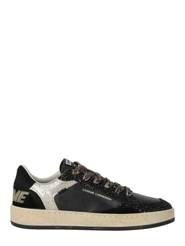 CRIME LONDON Sk8 Deluxe Sneaker - Black