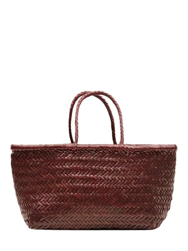 Dragon Diffusion Handwoven Basket - Bordo