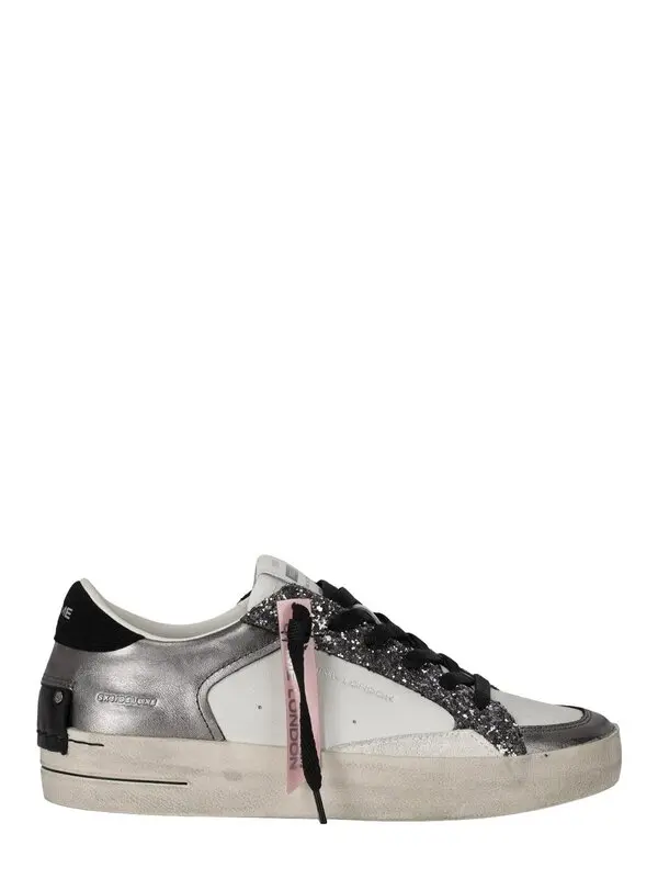 CRIME LONDON Sk8 Deluxe Sneakers - Grey