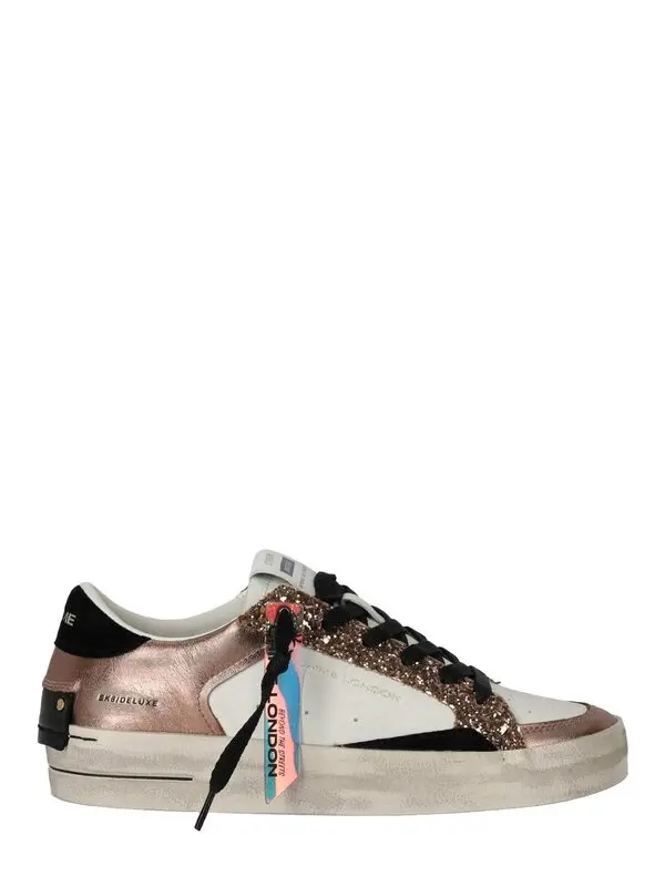 CRIME LONDON Sk8 Deluxe Sneakers - Bronze