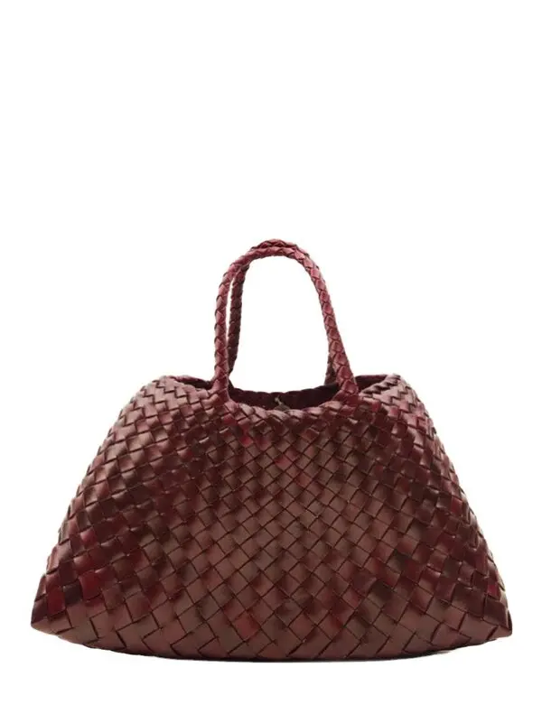 Dragon Diffusion Santa Croce Handwoven Basket - Bordo
