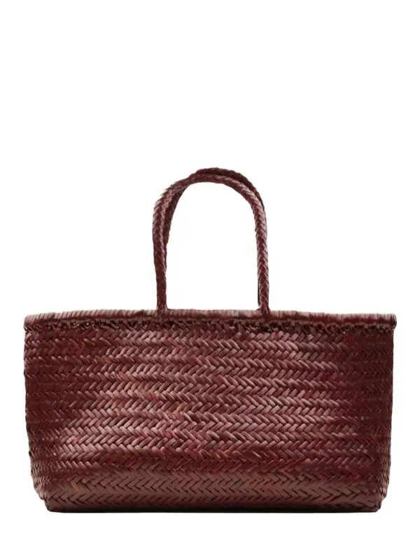 Dragon Diffusion Handwoven Tote - Bordo