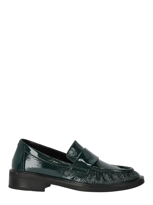 STRATEGIA Patent Leather Loafer - Green