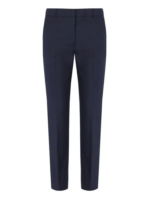 Max Mara Canon Cigarette Trousers - Blue