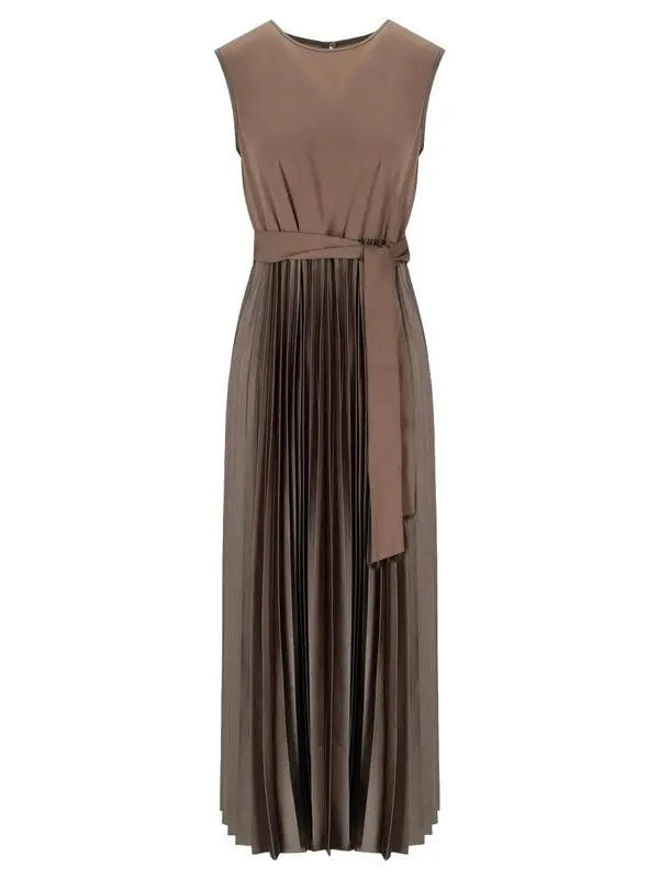 Max Mara Samuele Midi Dress - Brown