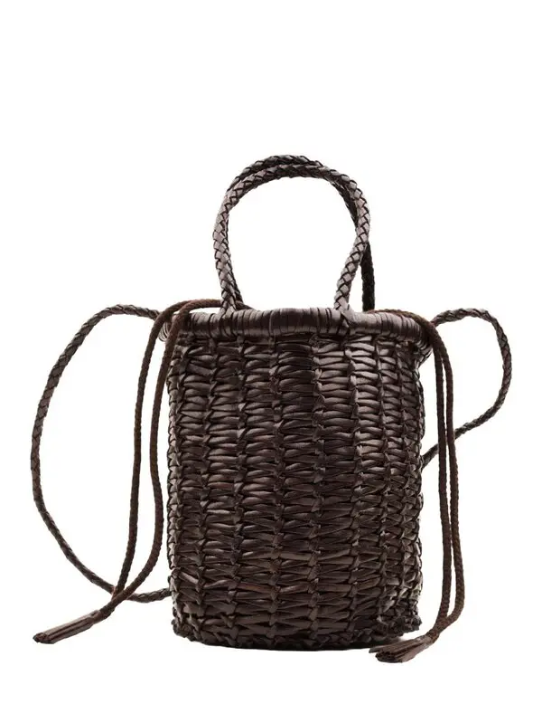 Dragon Diffusion Lina Mini Bucket Bag - Dark Brown