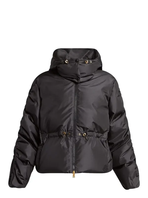 Moncler Louviere Puffer Jacket With Detachable Hood - Black