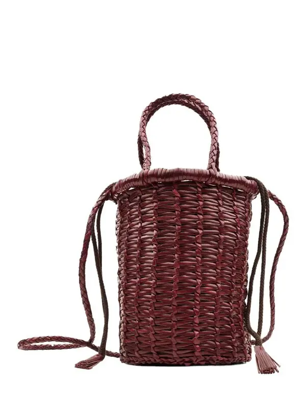 Dragon Diffusion Lina Mini Bucket Bag - Bordo