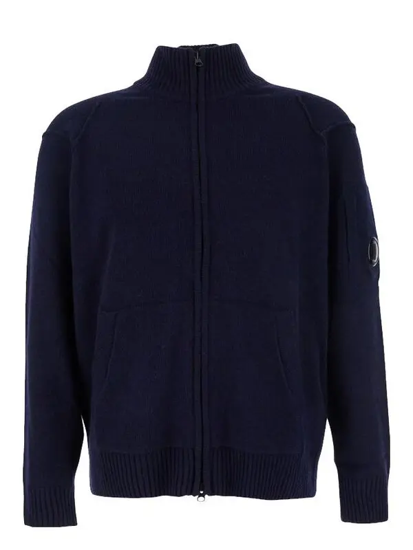 C.P. COMPANY Knitwear Cardigan - Blue