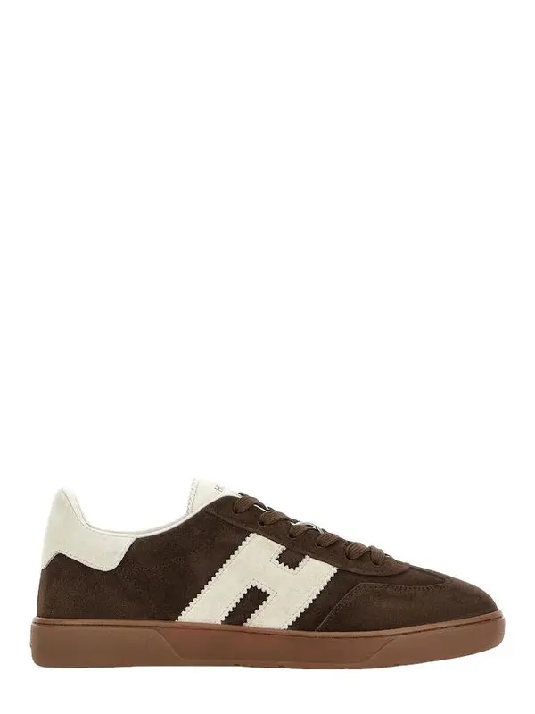Hogan Suede Leather Sneakers - Brown