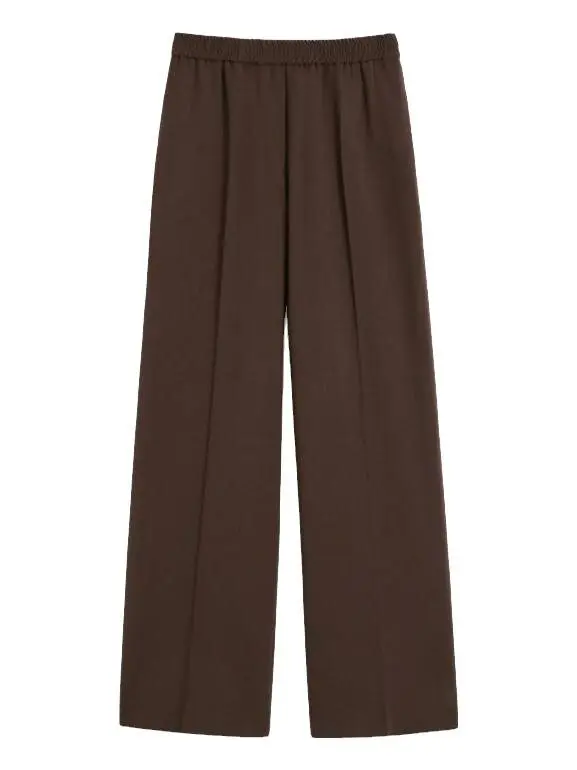 Max Mara Wide Leg Trousers - Cioccolato