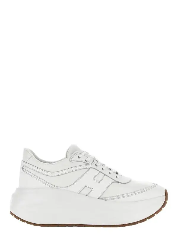 Hogan H696 Nappa Leather Sneakers - White