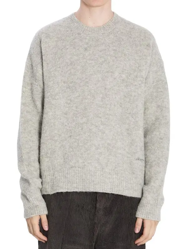 Ami Pullover Sweater - Grey