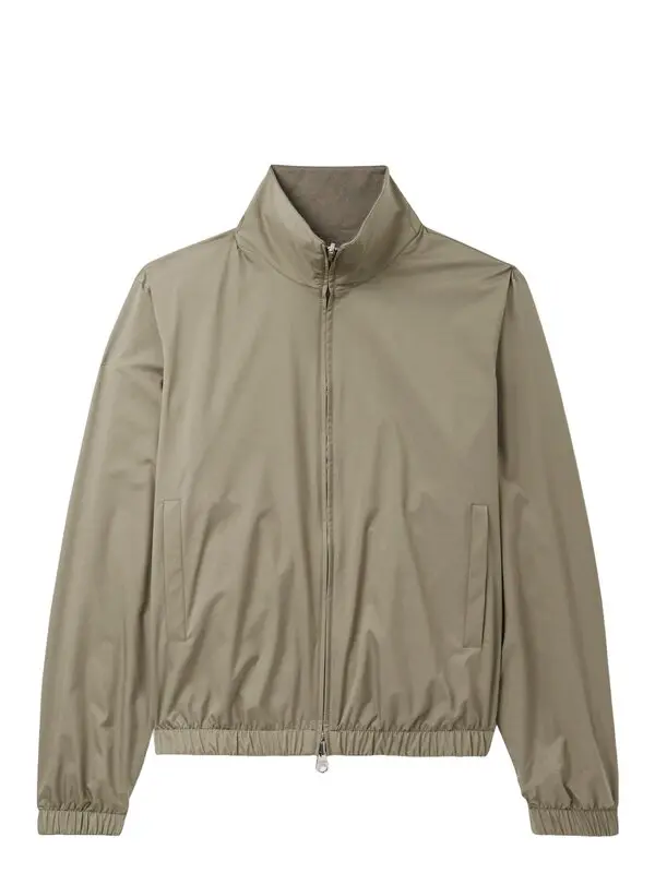 Loro Piana Reversible Windmate® Storm System® Blouson Jacket - Green