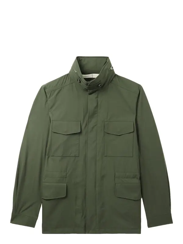 Loro Piana Storm System® Shell Field Jacket - Green