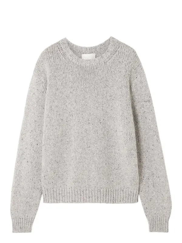 Suzie Kondi Kismet Oversized Cashmere Sweater - Gray