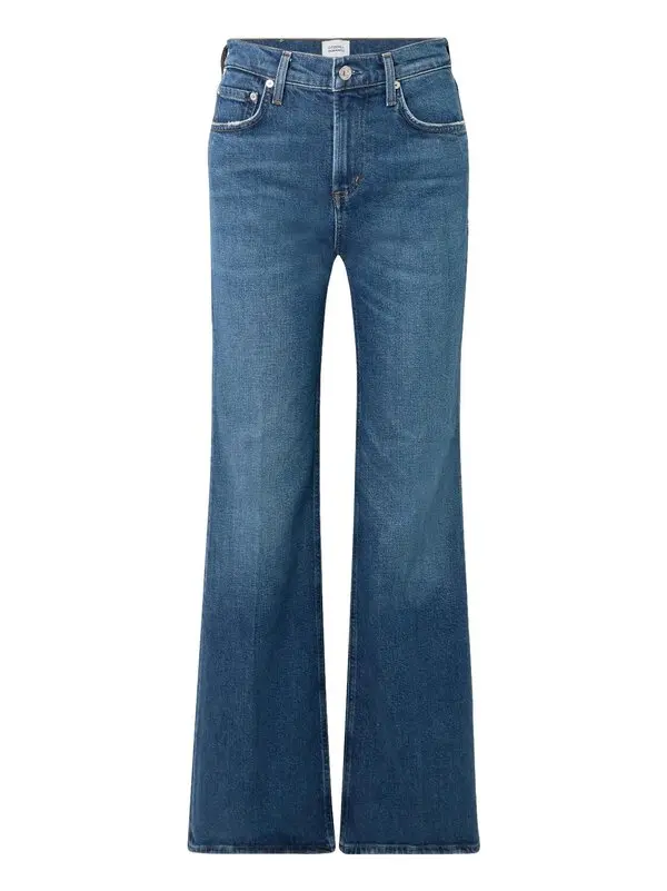 Citizens Of Humanity Kimberly High-rise Flare Jeans - Blue