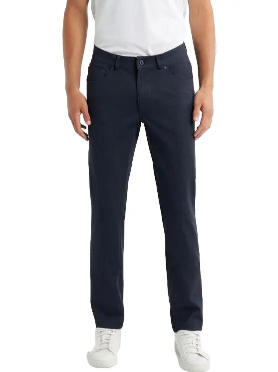 BRAX Five-pocket Hi Flex Modern Fit Pants - Navy
