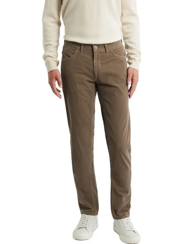 BRAX Hi Flex Five-pocket Pants - Walnut