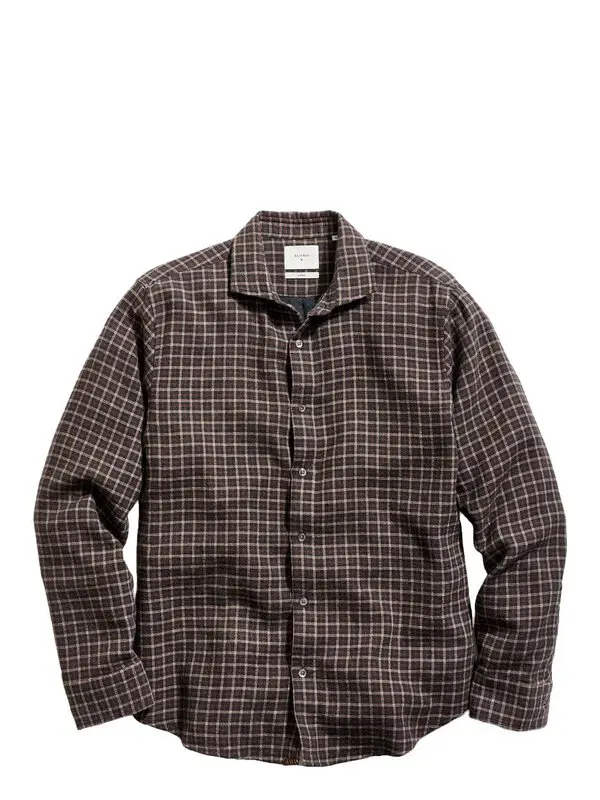 Billy Reid Hutcheson Plaid Cotton Button-up Shirt - Asphalt Multi