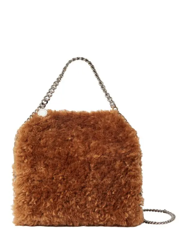 Stella McCartney Falabella Plush Tiny Tote Bag - Ginger
