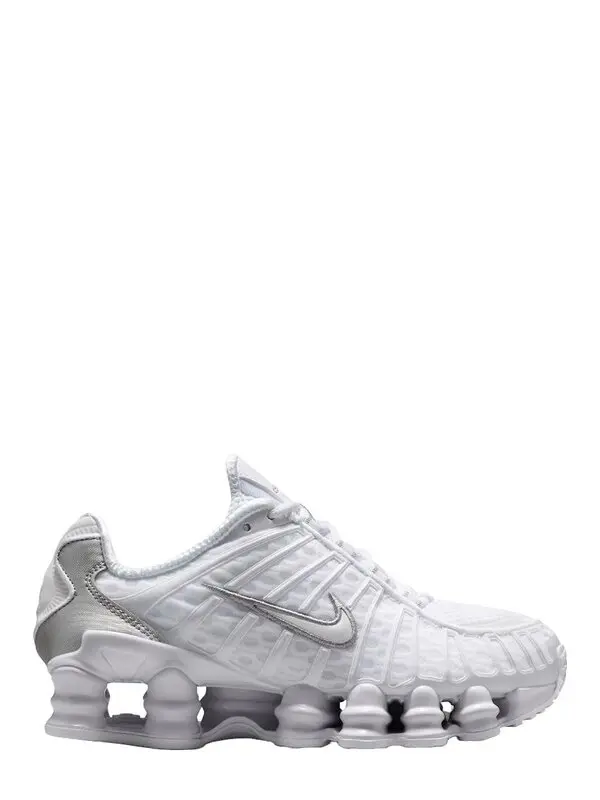 Nike Shox Tl Sneakers - White/metallic Silver/max Orange