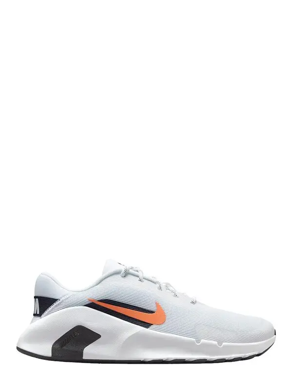 Nike Flex Train Athletic Sneakers - White/black/safety Orange