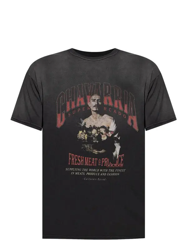 WILLY CHAVARRIA T-shirt 'san Chachi Produce - Black